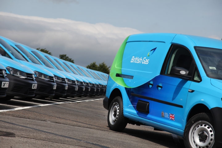 Vehicle livery & fleet branding management for British Gas | Aura