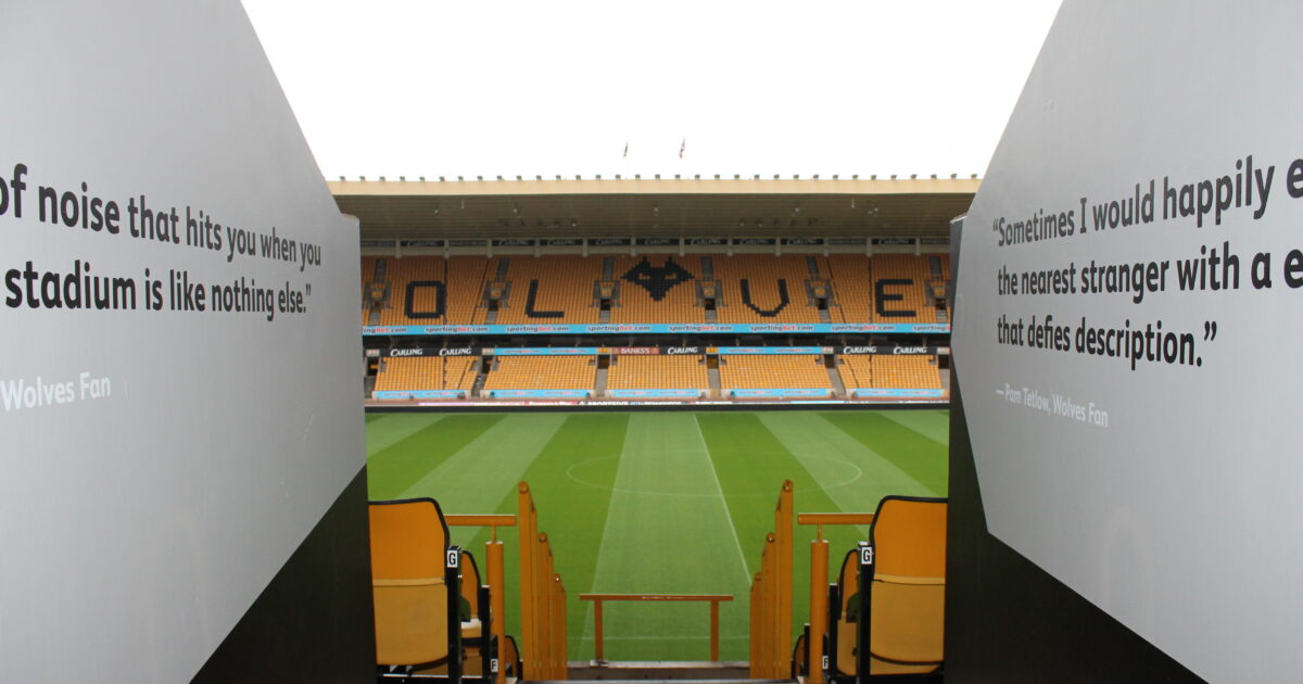 Wolves Football Club stadium branding | Aura
