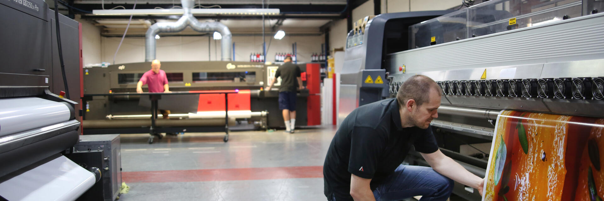 Graphics & signage production for branding projects | Aura