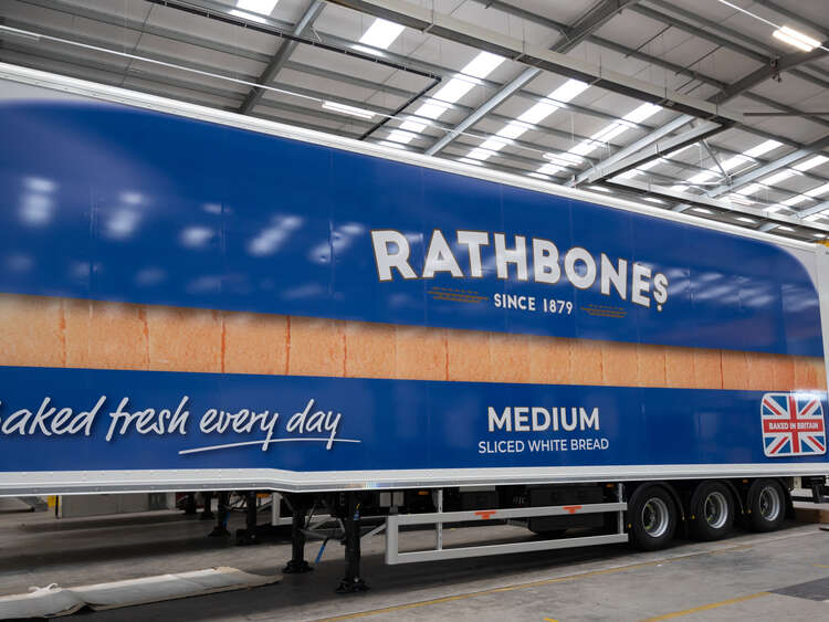 Inventive Rathbones Bakery Trailer Wraps For Morrisons | Aura