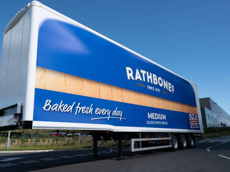 Inventive Rathbones Bakery Trailer Wraps For Morrisons | Aura