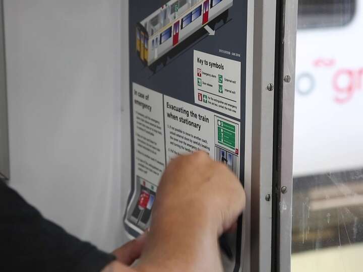 Rail livery, train graphics, wraps & labels for inside & out | Aura