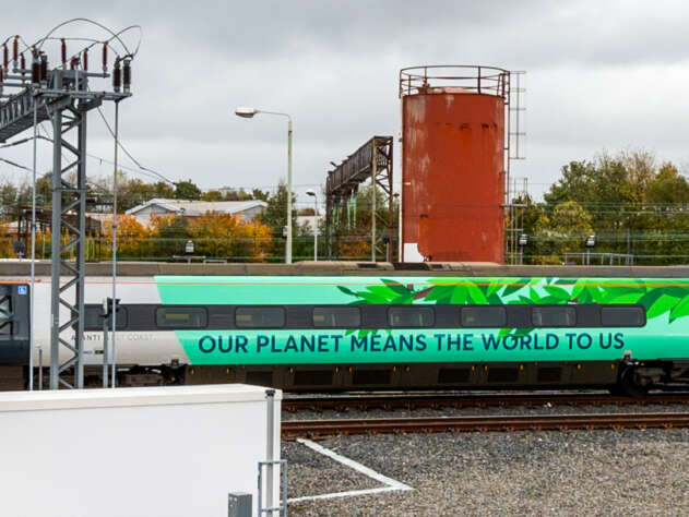 Highlighting Sustainability in Rail with Green Graphics | Aura