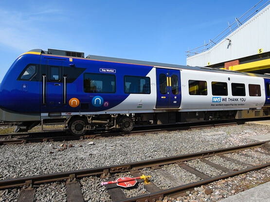 Rail livery, train graphics, wraps & labels for inside & out | Aura