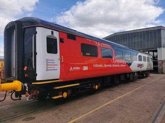 Rail livery, train graphics, wraps & labels for inside & out | Aura