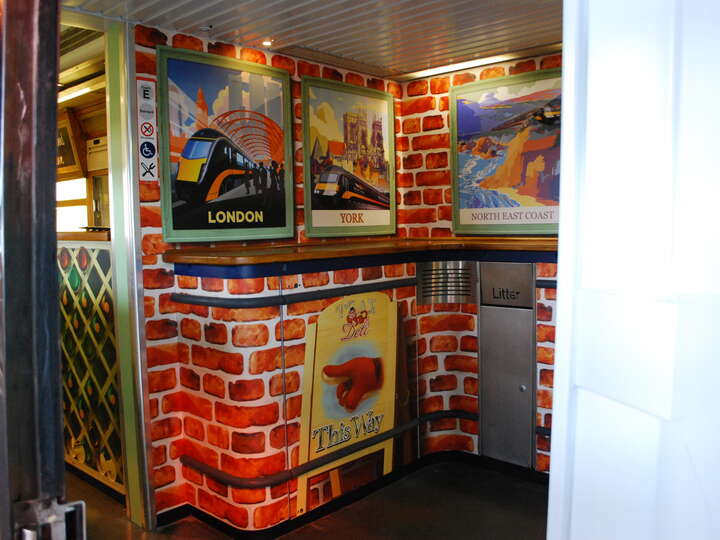 Rail livery, train graphics, wraps & labels for inside & out | Aura