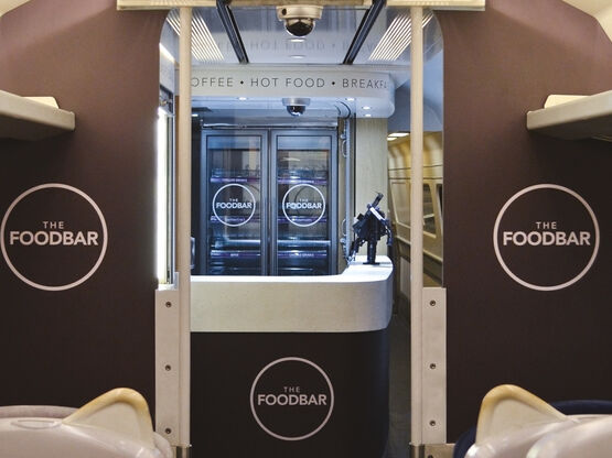 Rail livery, train graphics, wraps & labels for inside & out | Aura