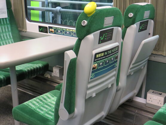 Rail livery, train graphics, wraps & labels for inside & out | Aura
