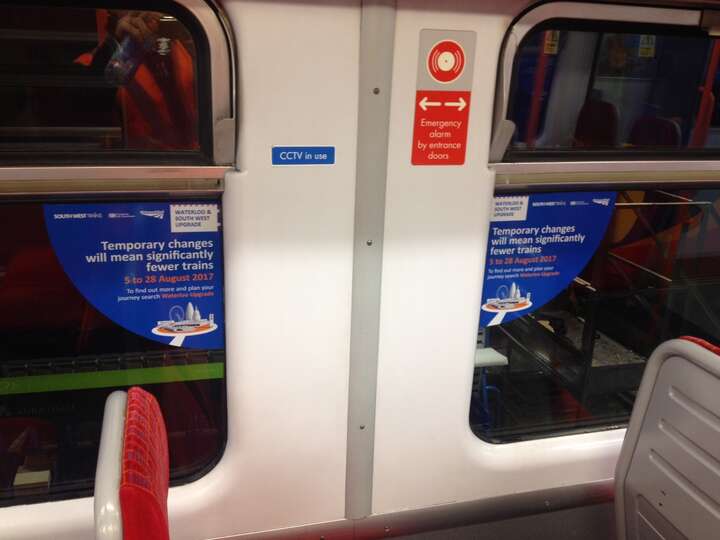 Rail livery, train graphics, wraps & labels for inside & out | Aura