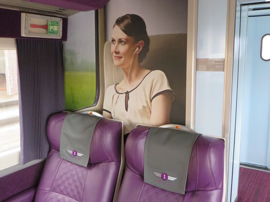 Rail livery, train graphics, wraps & labels for inside & out | Aura