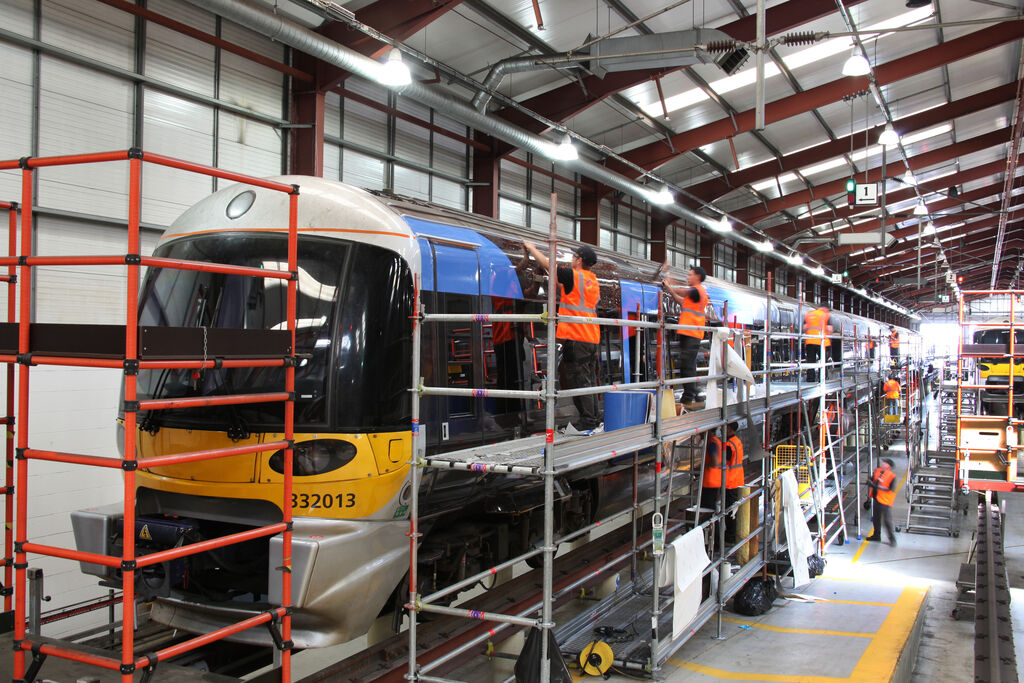 Rail livery, train graphics, wraps & labels for inside & out | Aura