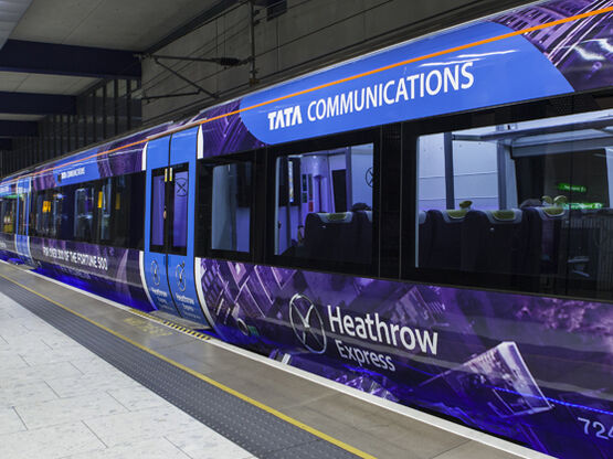 Rail livery, train graphics, wraps & labels for inside & out | Aura