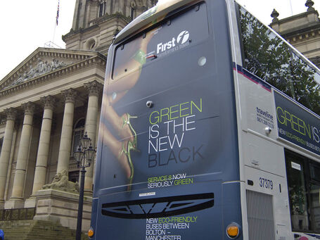 Bus & coach livery, advertising wraps, graphics & branding | Aura