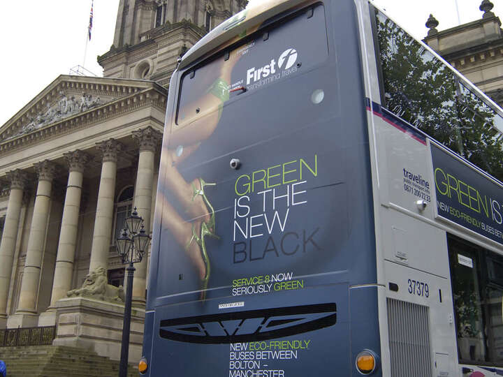 Bus & coach livery, advertising wraps, graphics & branding | Aura