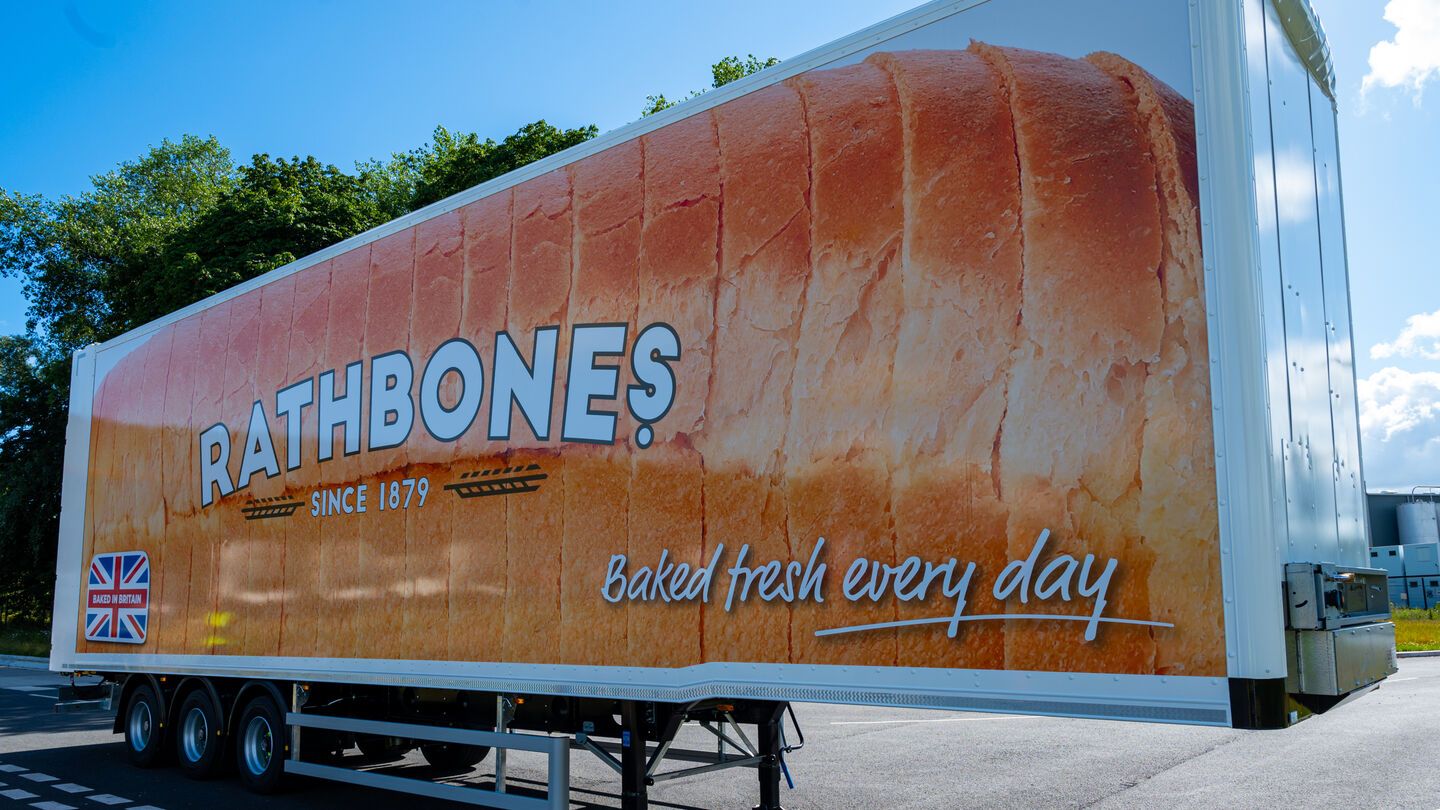 Inventive Rathbones Bakery Trailer Wraps For Morrisons | Aura