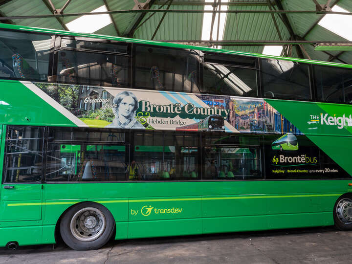 Bus & coach livery, advertising wraps, graphics & branding | Aura