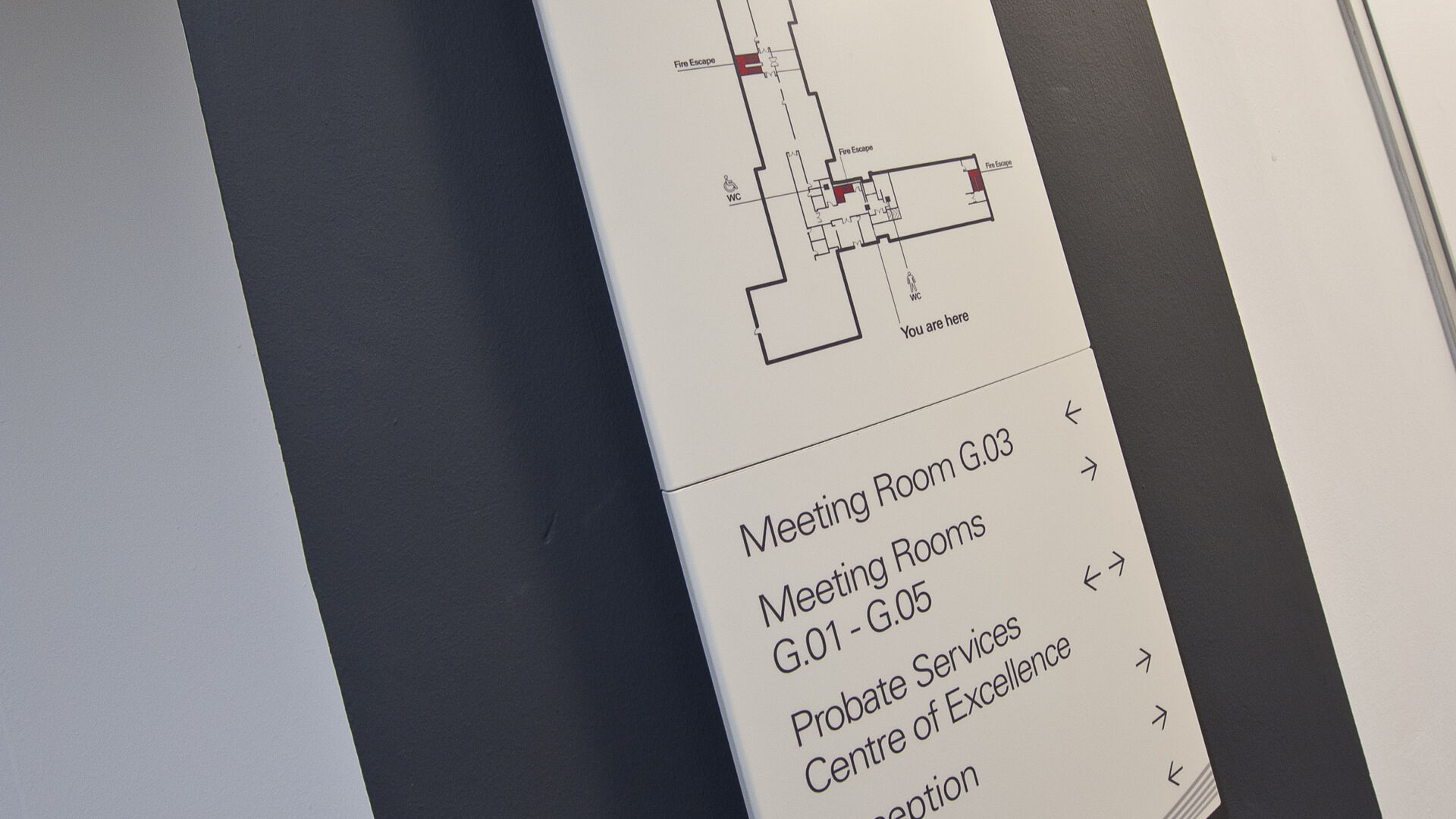 Bespoke Wayfinding & Directional Signage | Aura Brand Solutions | Aura
